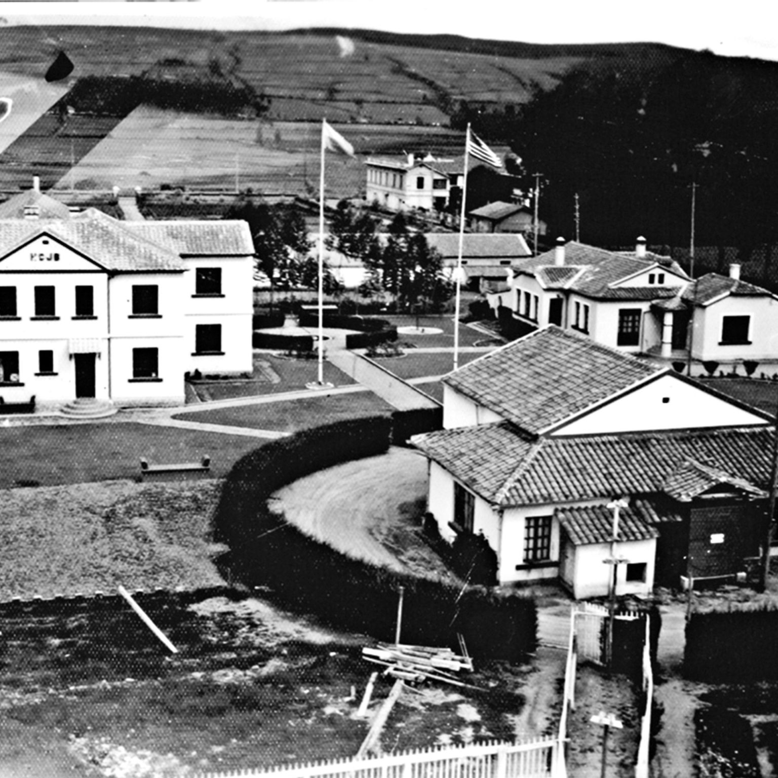 VISTA AÉREA DE HCJB EN 1944 - HCJB